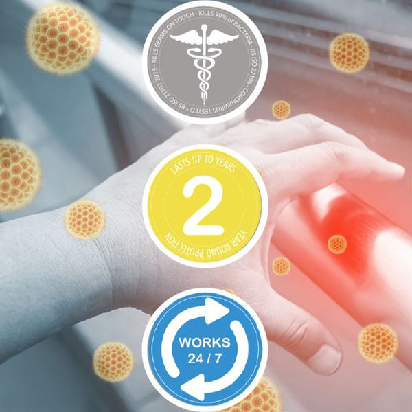 Safe Pad Antiviral Door Push Pad Small – Nameplates.co.uk