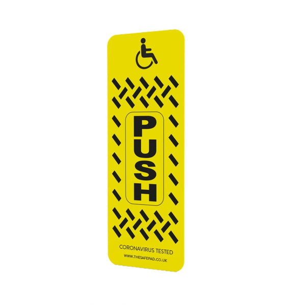 Safe Pad Antiviral Door Push Pad Small – Nameplates.co.uk