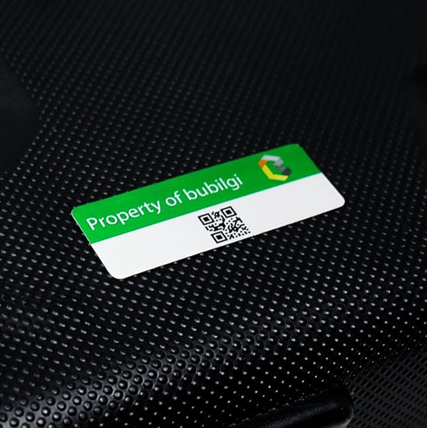 QR Code Asset Tags – Nameplates.co.uk